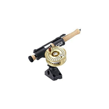 Scotty Fishing Boat Adjustable Fly Rod Holder w/241 Side Deck Mount ...