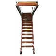 9.8ft Attic Pull Down Ceiling Ladder Stairs Hidden Folding Loft Ladder ...
