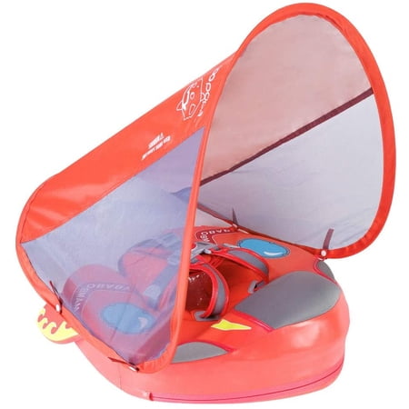 Swim Float HSD ewest Add Tail Baby HSD Toy with Canopy Lying Air Free ...