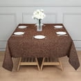 60x60in(152x152cm) Square Tablecloth, Waterproof Polyester Table Cover ...
