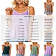 Cheerkidz Women's Solid Color V Neck Camisole Top with Contrast Trim ...
