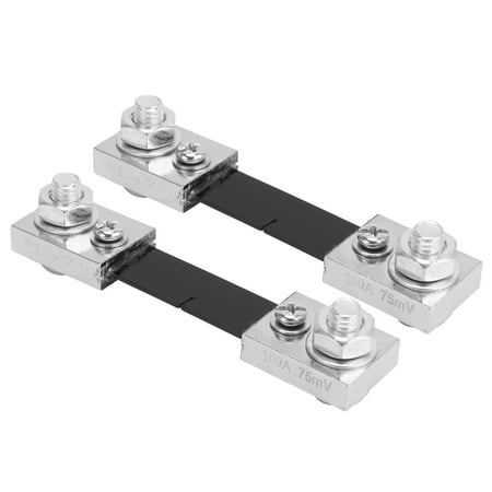 Herwey Current Testing Shunt,Ammeter Current Shunt,2Pcs Current Shunt ...