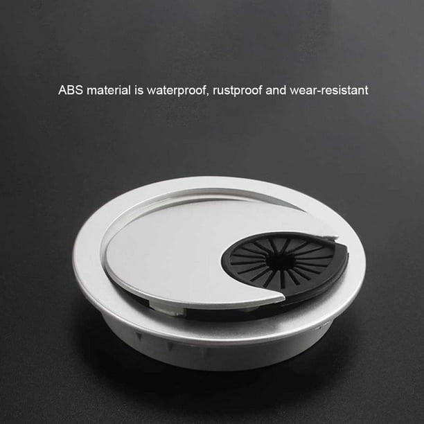 Baohd Desk Hole Cover Round Waterproof Detachable Insulative Round Anti ...