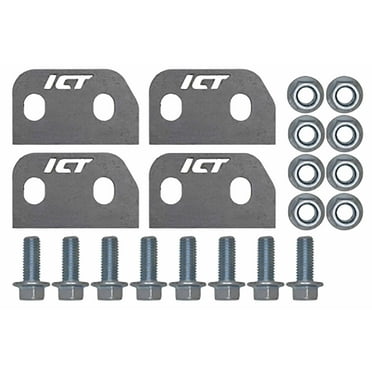 ICT Billet LSX Front Engine Plate 1 piece Aluminum Chevy Solid Motor ...