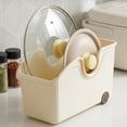Gallickan Plastic Storage Bin with Wheels, Pull Out Drawer Organizer ...