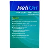 ReliOn Confirm/Micro Blood Glucose Test Strips, 100 Ct - Walmart.com