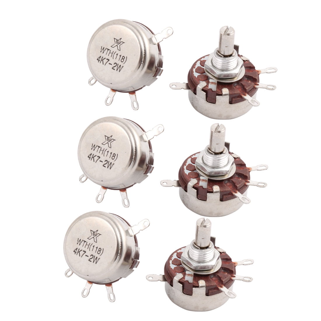 Click here for Unique Bargains 6pcs Wth118 4k7 2w Carbon Composit... prices