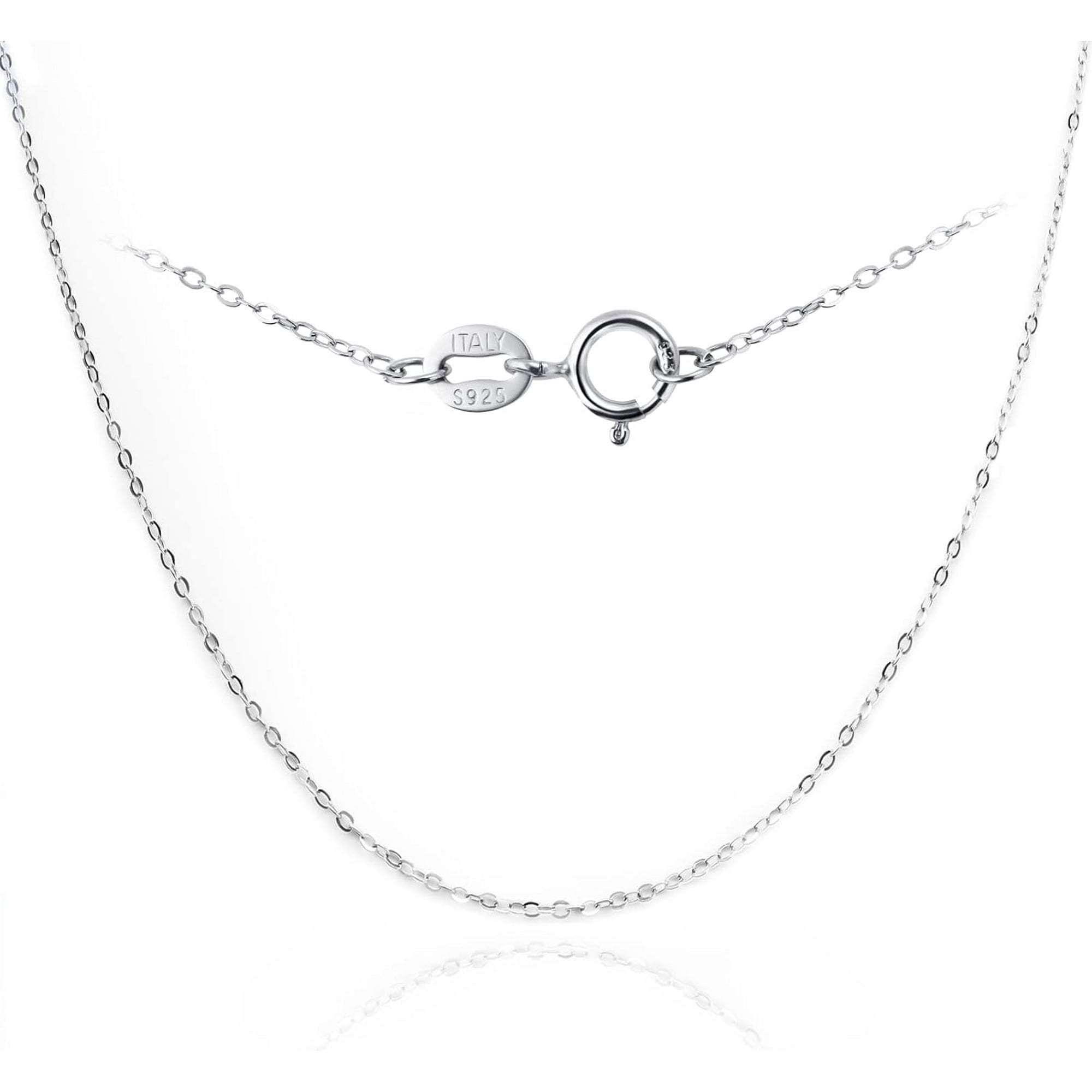 Click here for Ghsdfbb 925 Sterling Silver Chain Necklace For Wom... prices