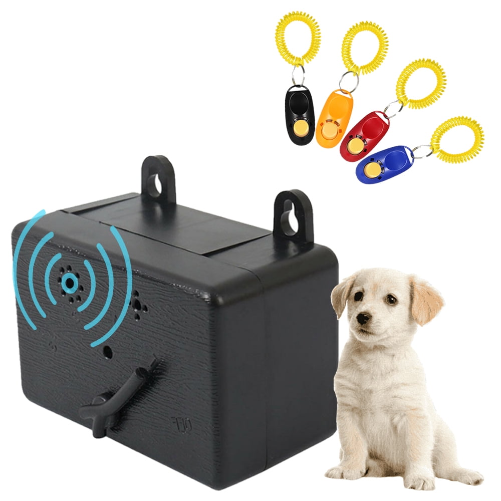 JUNWELL Dog Barking Control Devices Bark Box Dogs Dual Sensor Anti ...
