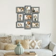 Classic Royal 9-Opening Wall Hanging Collage Photo Frame Family Gallery ...