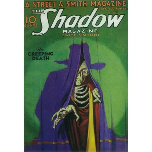 Pop Culture Graphics The Pulp Shadow Magazine Movie Poster, 11 x 17 ...