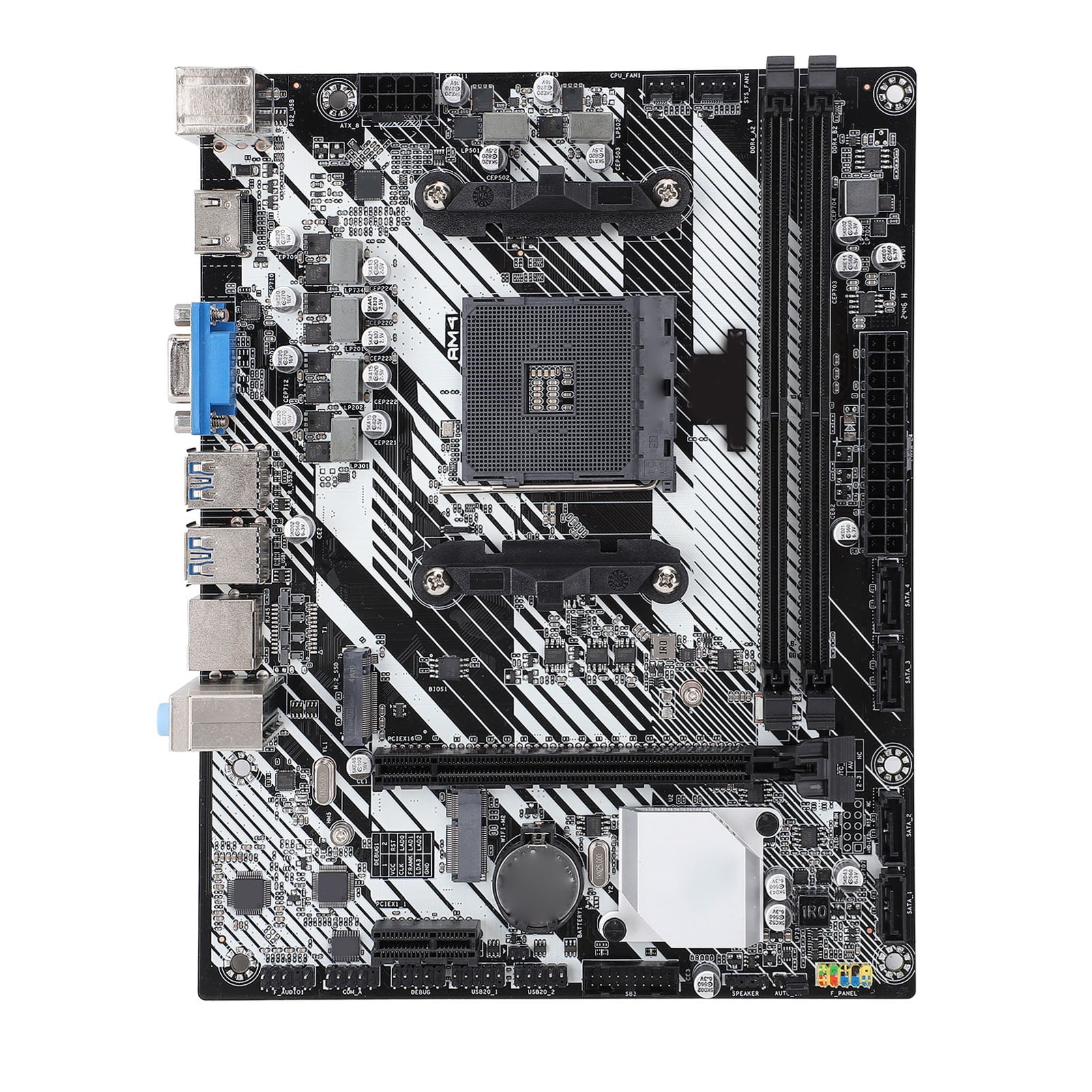 2 Channel DDR4 Mainboard, Gigabit Ethernet Port Gaming Motherboard For ...