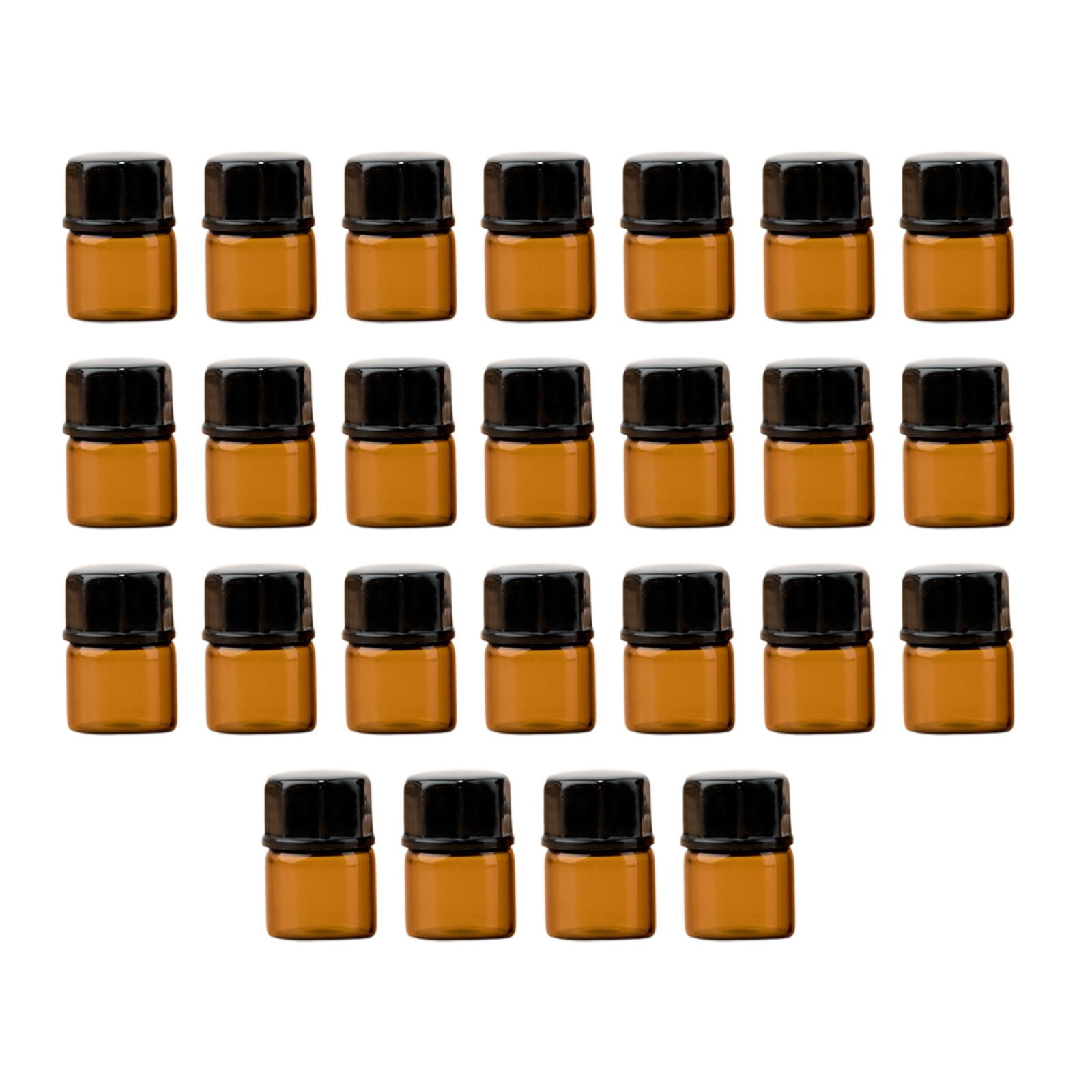 25 Pieces Mini Liquid Bottles Tubes Storage Container with Caps ...