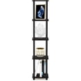 JessieMal Turn-N-Tube 5-Tier Corner Square Rack Display Shelf, Round ...