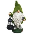 Augper Clearance Garden Gnome Statue Resin Gnome Figurine Holding ...