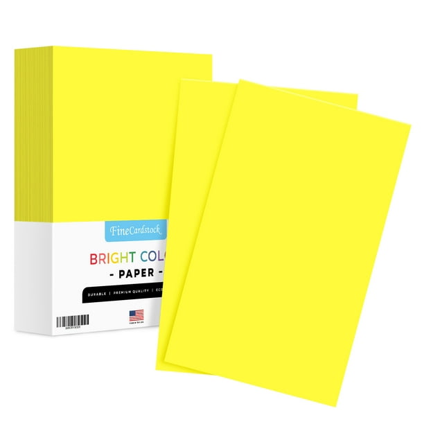 Bright Color Paper Regular 24lb - 1 Ream of 500 Papers Per Pack (8.5 x ...