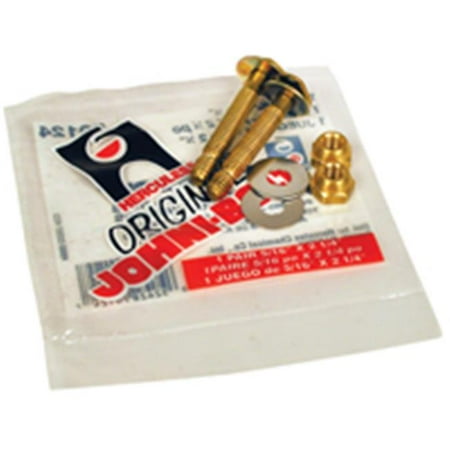 Johni-Bolts 90124 Toilet Bolt, 5/16 in, Solid Brass | Walmart Canada