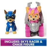 PAW Patrol Toys: Transforming Rescue Vehicle with Skye Racer & Chase ...