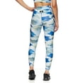 Reebok Women's Getaway High Rise Print 7/8 Leggings with Pockets, 25 ...