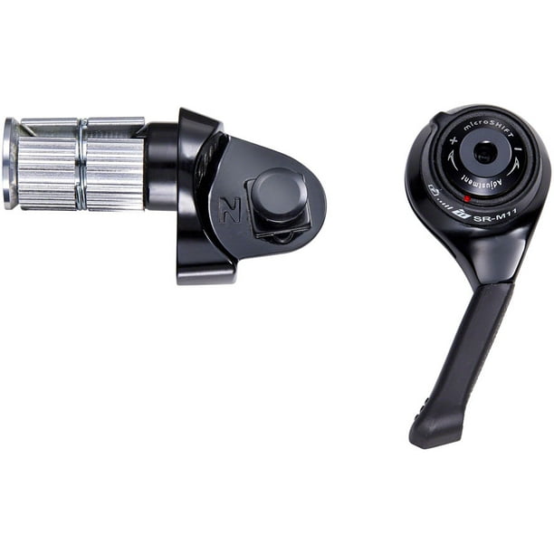 microSHIFT Right Bar End Shifter, 11-Speed Mountain, SRAM Compatible ...