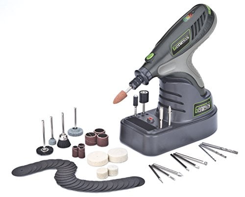 Genesis 7.2V Li-Ion Rotary Tool with 65 accessories - Walmart.com