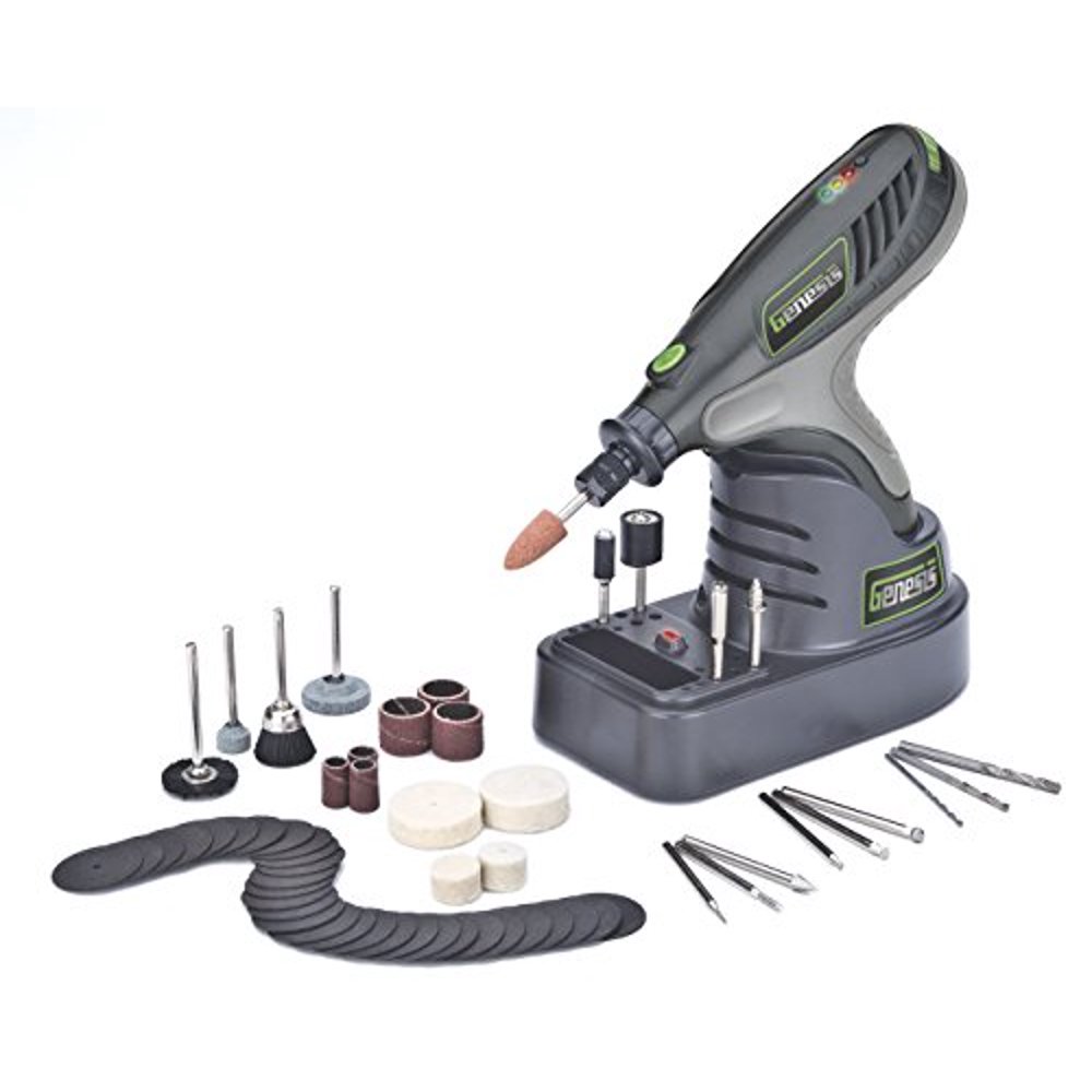 Genesis 7.2V Li-Ion Rotary Tool with 65 accessories - Walmart.com ...