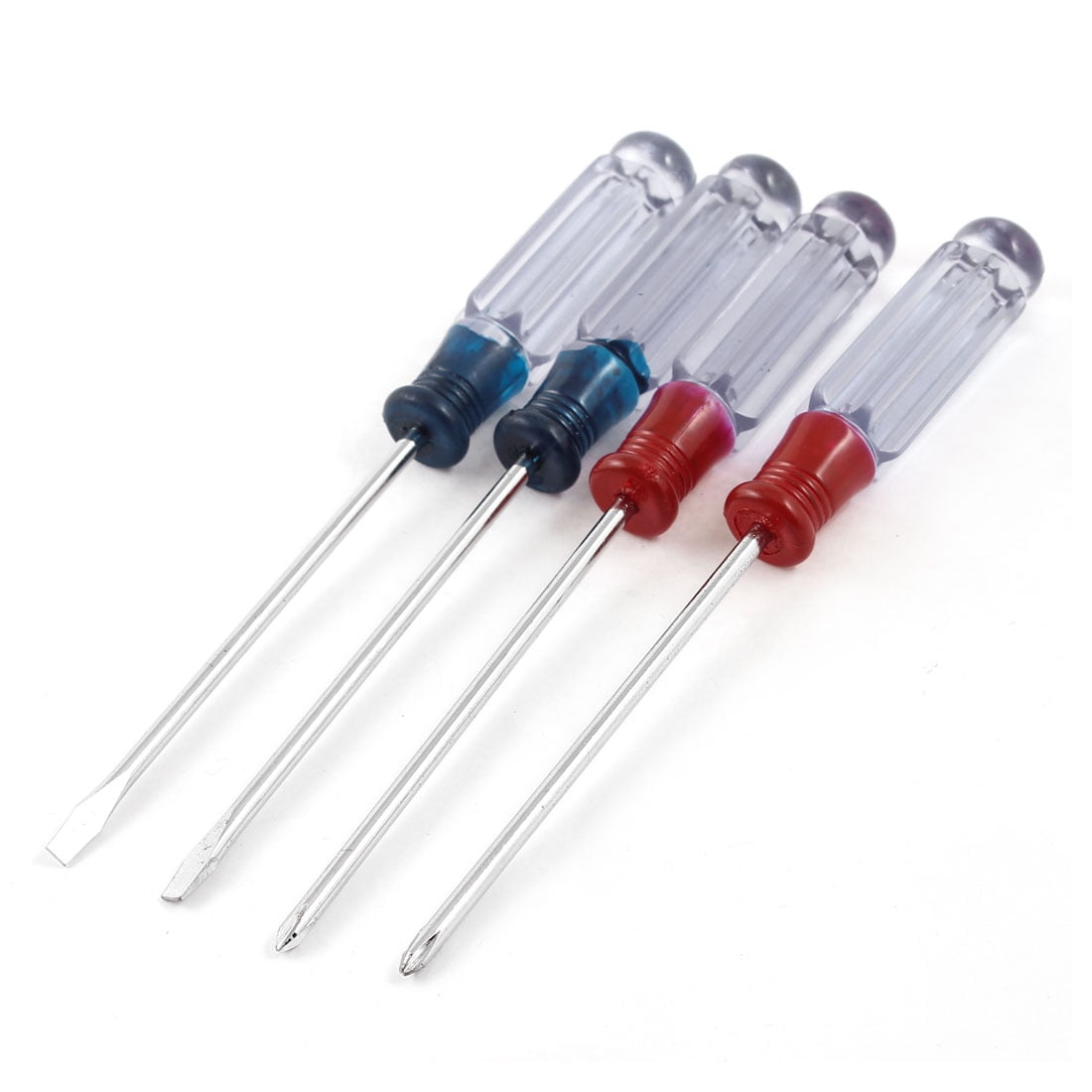 Nonslip Plastic Handle Phillips Slotted Screwdriver Set 4 in 1 ...