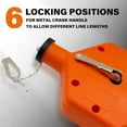 2 count Chalk Line, Professional Construction Marking Tool, 100-Foot ...