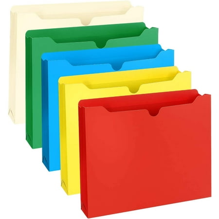 2 Inch File Jackets, KSCD 30 Pack 2 Inch File Jackets Reinforced ...