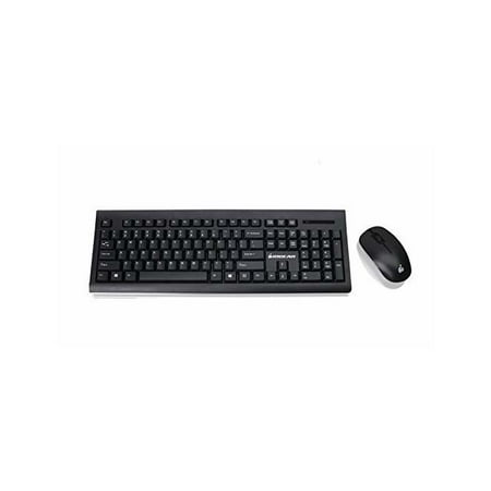 IOGEAR GKM552RB LONG RANGE 2.4 GHZ WIRELESS KEYBOARD AND MOUSE COMBO ...
