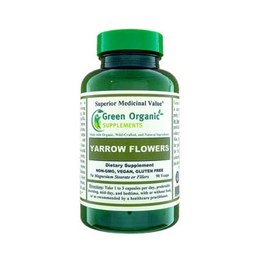 Solaray Yarrow Herbal Supplement, 320mg Capsules, 100 Ct - Walmart.com