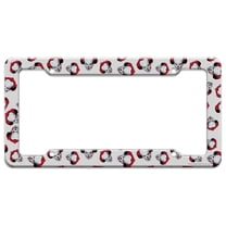 Curly Mustache, Funny License Plate Tag Frame, Multiple Colors ...