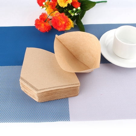Quality Espresso Strainer, Natural Wood 100pcs Coffee Filter Papers ...