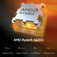 ZHIC Gaming Desktop PC, AMD Ryzen 5 5600G, 16GB RAM, 1TB SSD, Radeon ...