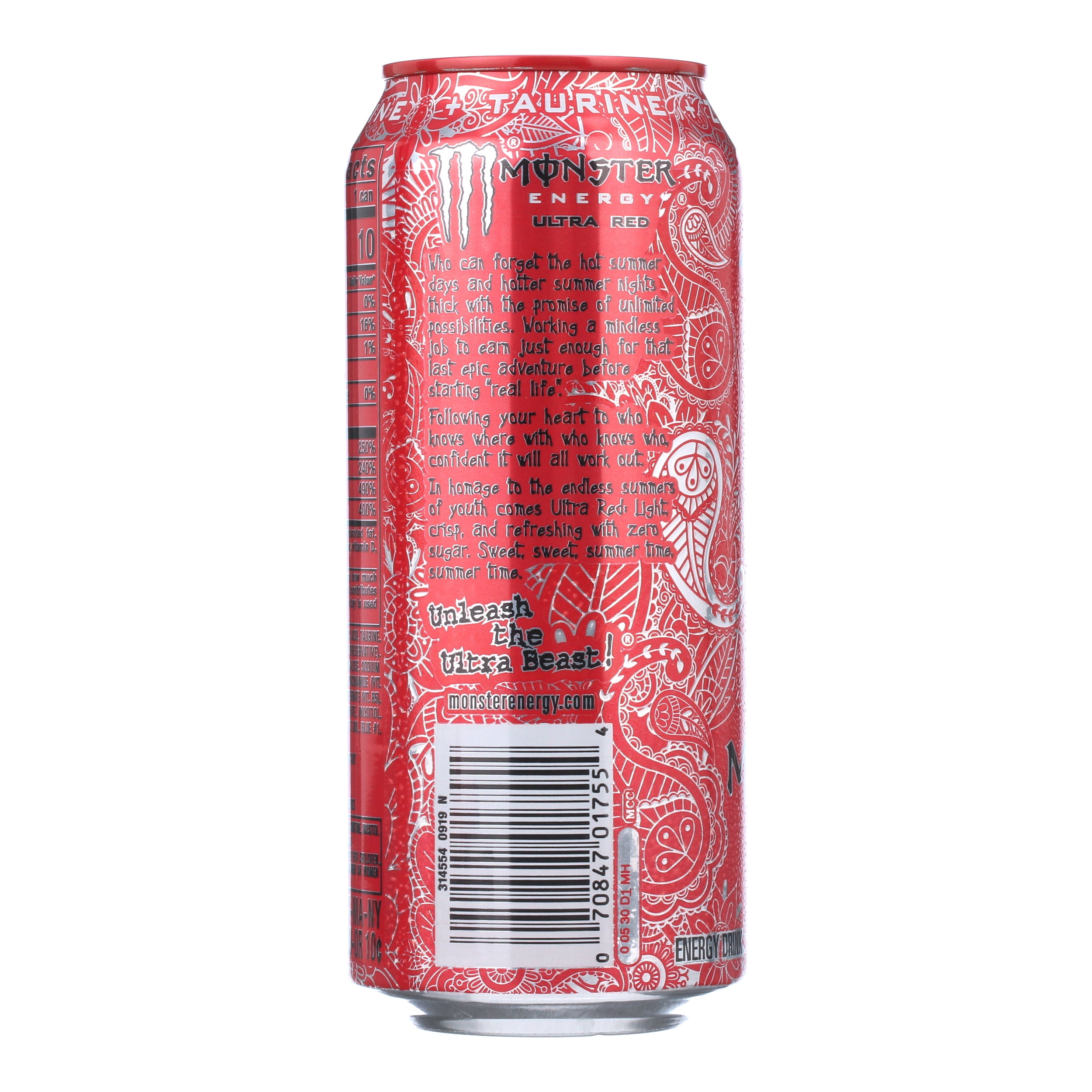 Monster Ultra Red Flavor