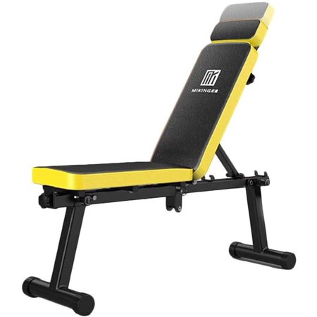 Weight Bench - Collapsible Dumbbell Sit-ups Exercise Equipment, Fitness ...