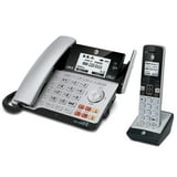AT&T Connect to Cell TL86103 DECT 6.0 Cordless Phone, Silver Black ...