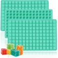 Square Silicone Candy Molds Non-Stick Mini Gummy Mold for Caramel,Hard ...