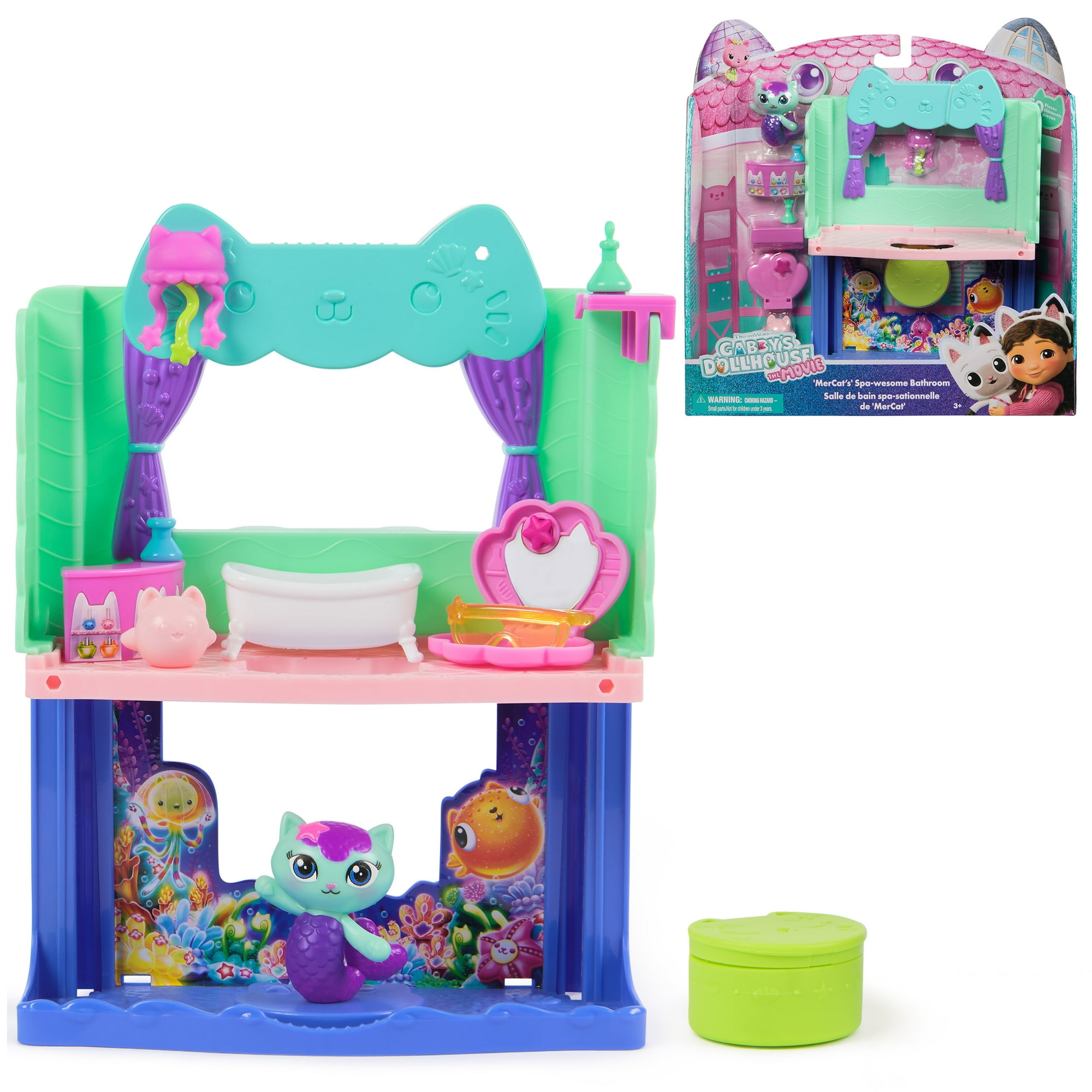 Click here for Gabbys Dollhouse: The Movie  Mercats Spa-Wesome Ba... prices