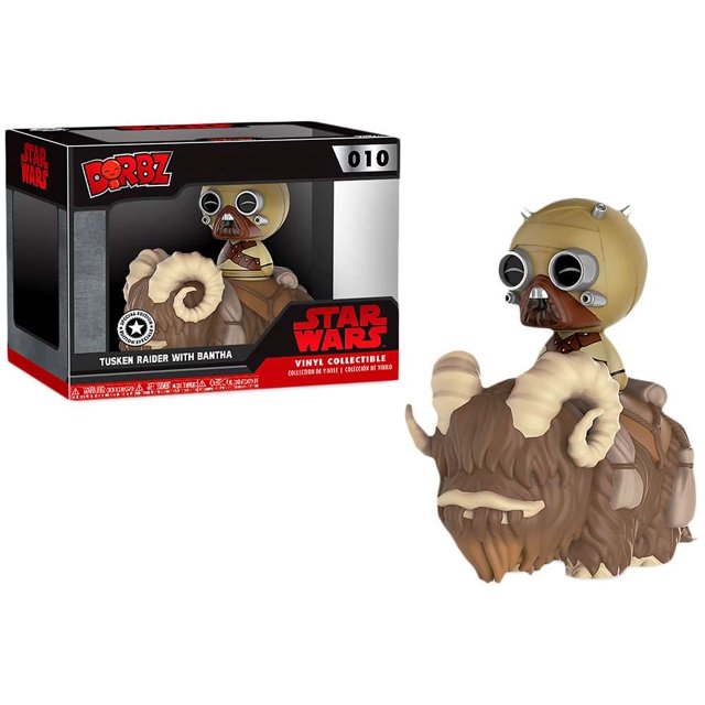 Funko Star Wars Dorbz Ridez Tusken Raider with Bantha Vinyl Collectible ...