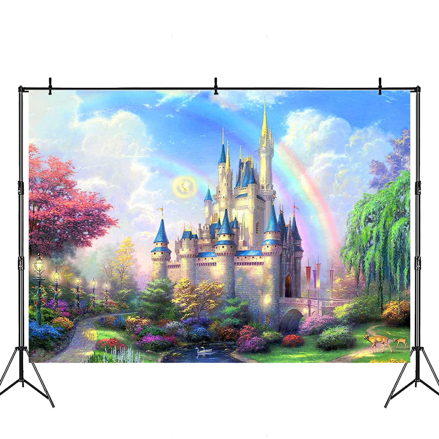 Princess Castle Backdrop