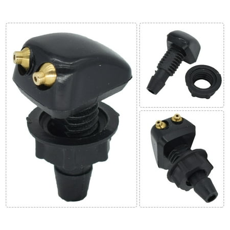 Pack of 2 Plastic Car Nozzles Windscreen Washer Nozzle Portable ...