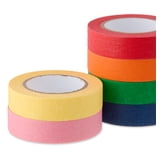 Pen+Gear Masking Tape Set, 0.59 inch x 15 yards, Multicolor, 6 Rolls ...
