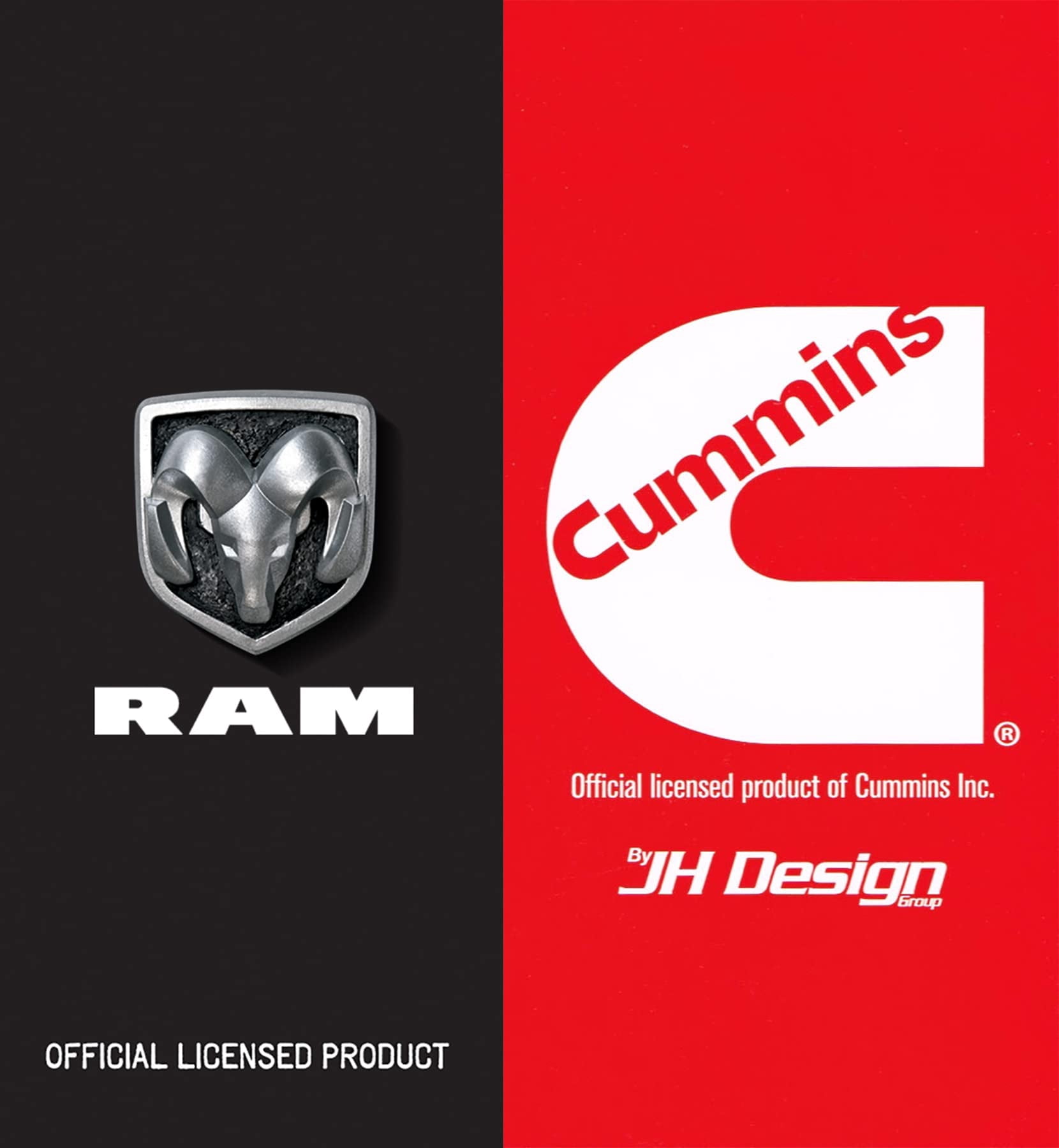 Buy JH Design Group Men's Dodge RAM Cummins Crewneck T-Shirt Online at ...