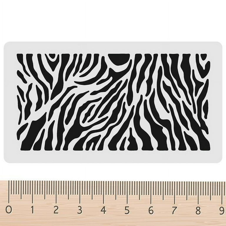 Zebra Stripe Stencil Printable
