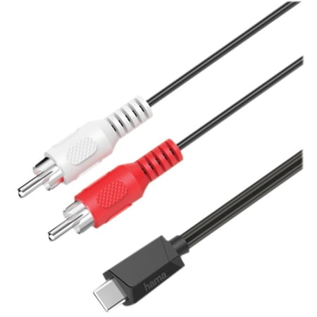 HAMA - USB-C to RCA Audio Cable, 1.5m - | Walmart Canada