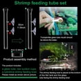 11.8 Inch Shrimp Feeding Tube with Shrimp Feeding Dish，Shrimp Feeding ...
