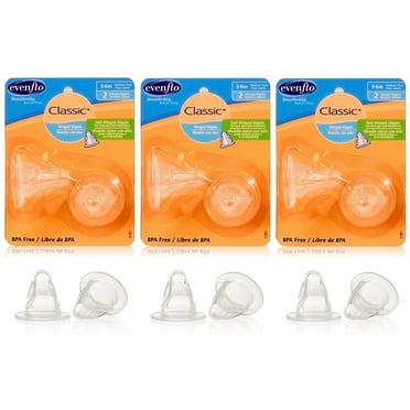 Similac Disposable Infant Nipples & Rings, Standard Flow, Ready to Use ...