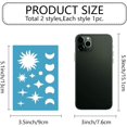 Acrylic Earring Handwork Template Card Leather Cutting Stencils Deep ...