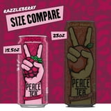 Peace Tea Razzleberry Iced Beverage, 15.5 fl oz, 4 Pack Cans - Walmart.com